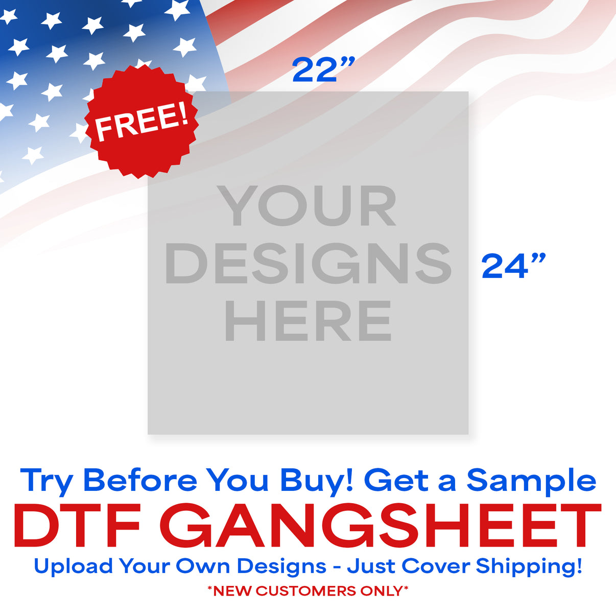 Sample 22in X 24in Gang Sheet – DTF Transfer Nation